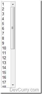 Populate ASP.NET ListBox with Sequential Numbers using LINQ